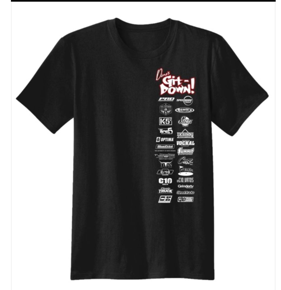 Dino's Git Down 2024 Event T-Shirt - ALL ADULT SIZES – Dino's Chevy Only